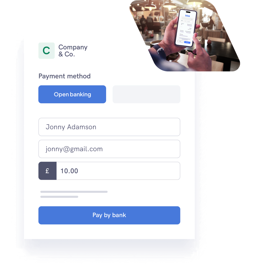 Open banking payments | Blink Payment